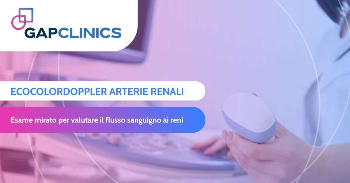 Ecocolordoppler arterie renali GAPCLINICS | Prevenzione